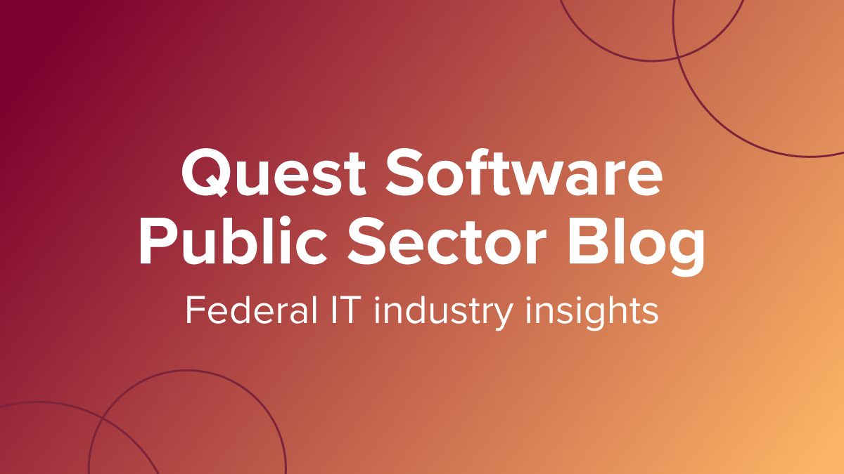 The Quest Public Sector Blog - IT security and data management for ...